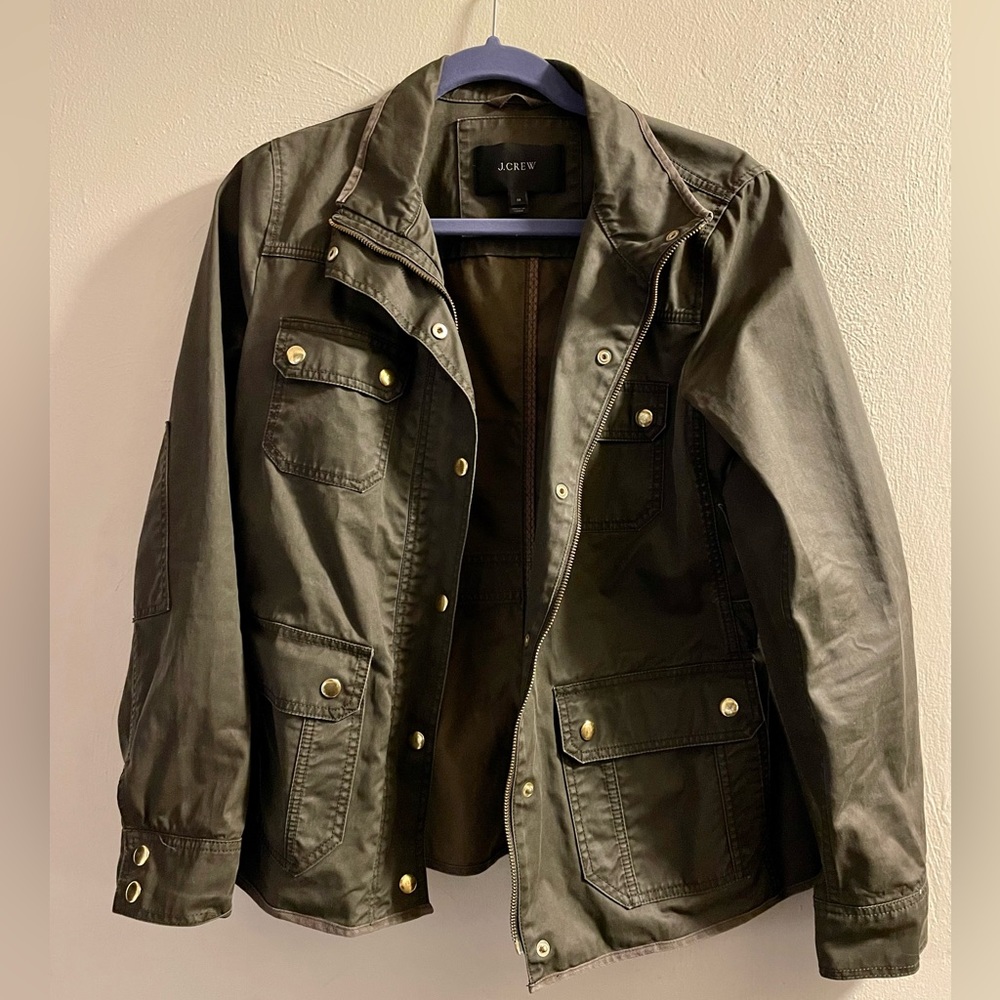 J. Crew Downtown Field Jacket - Gem